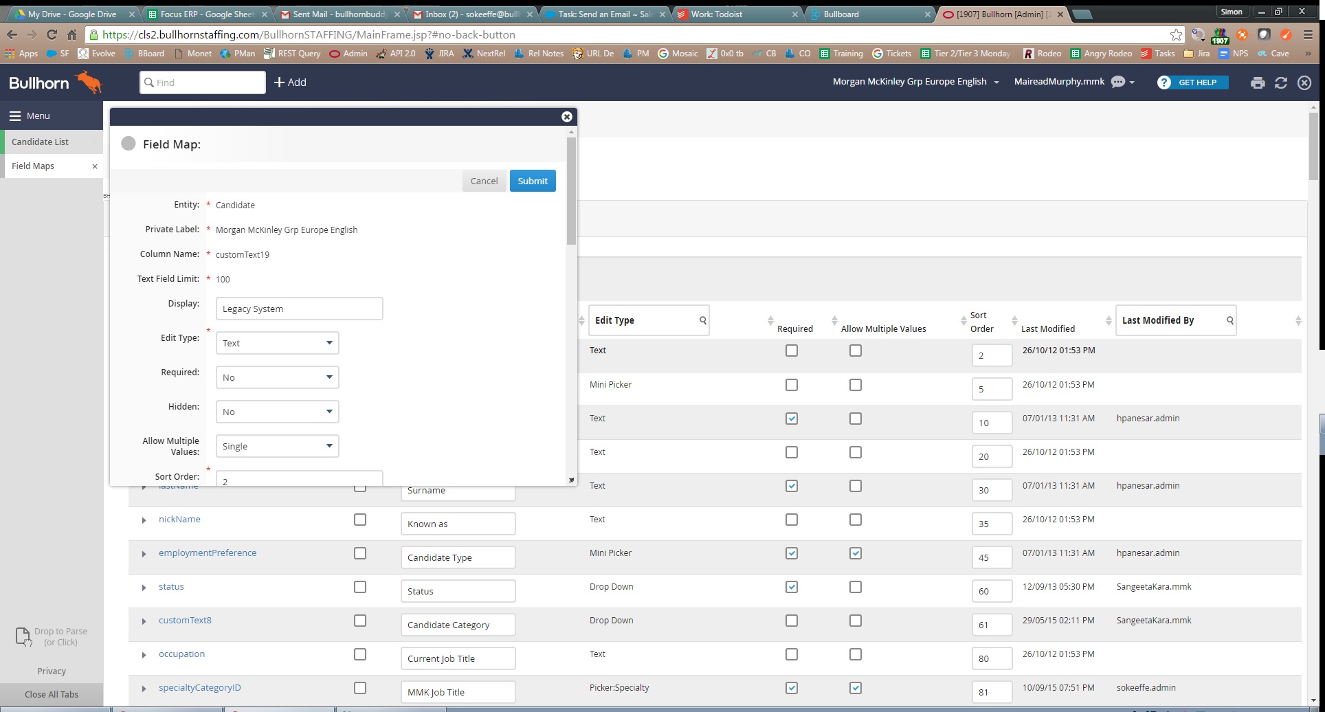 How to Use and Edit Field Mappings