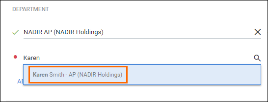 Changing the Contact or Billing Department on a Placement