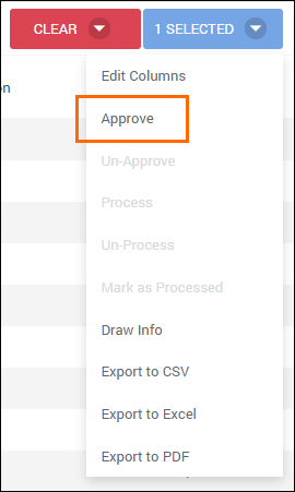 Manage and Approve Commissions