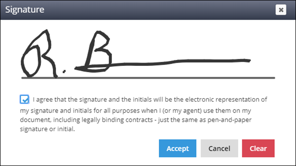 Signature Fields
