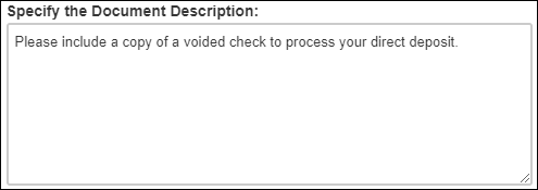 Uploading a New Onboarding Document